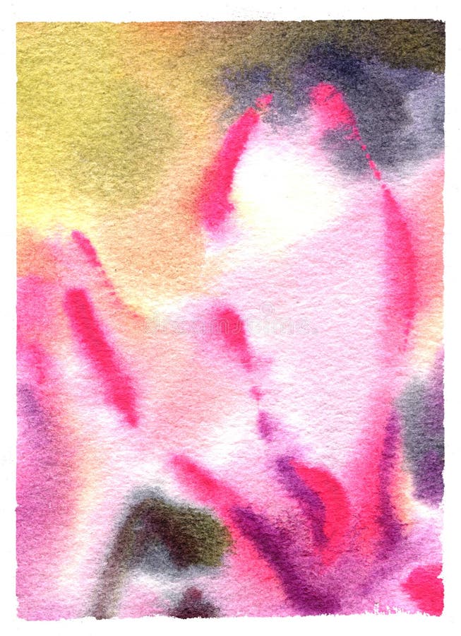 Abstract Watercolor Background. Hand-painted Background. Texture Paper ...