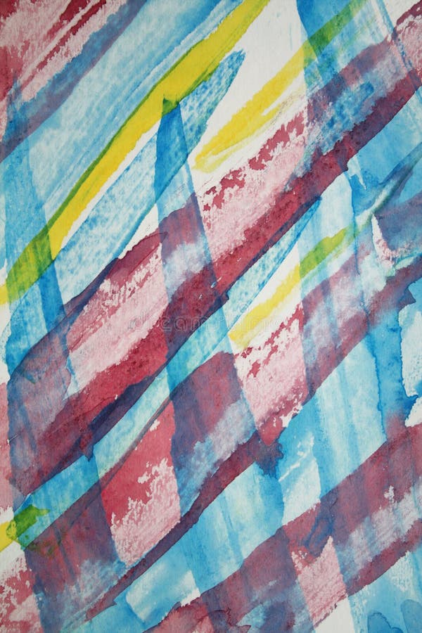 Abstract Strip Watercolor Background Stock Photo - Image of painting ...