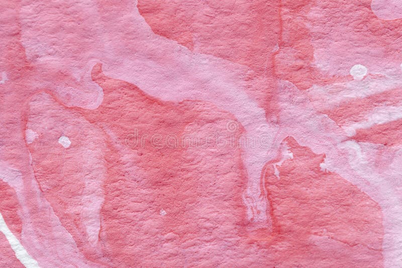 Abstract Watercolor Background - Pastel Coral Color Stock Image - Image ...