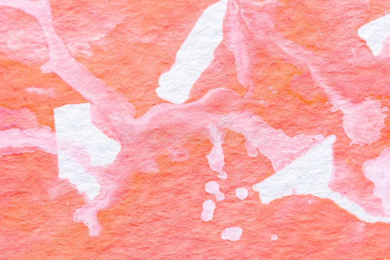 Abstract Watercolor Background - Pastel Coral Color Soft Stock Image ...