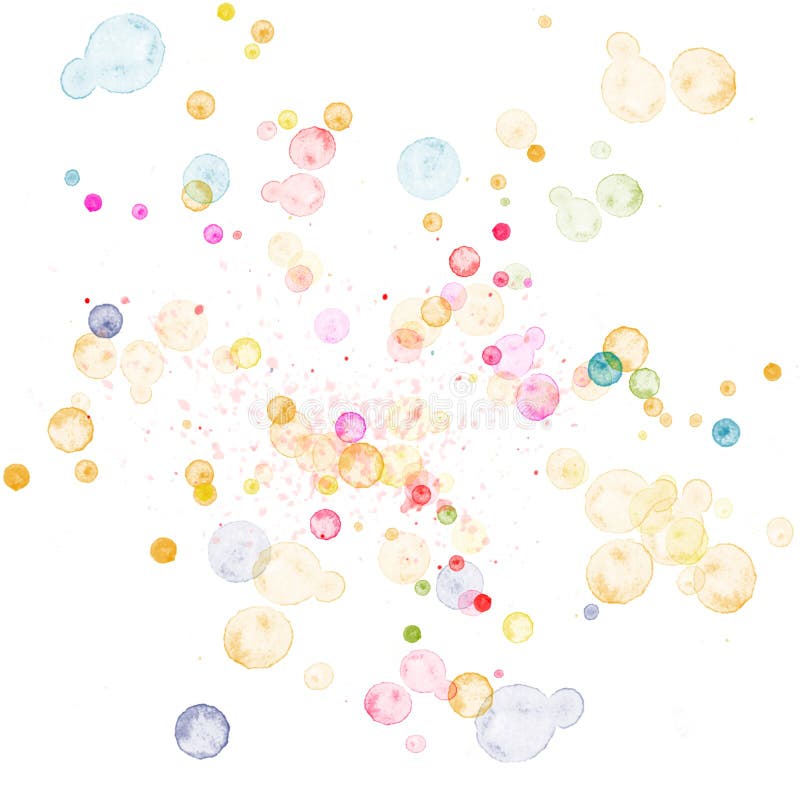 Abstract Watercolor Background, Watercolor Spots, Shapeless Spot for ...