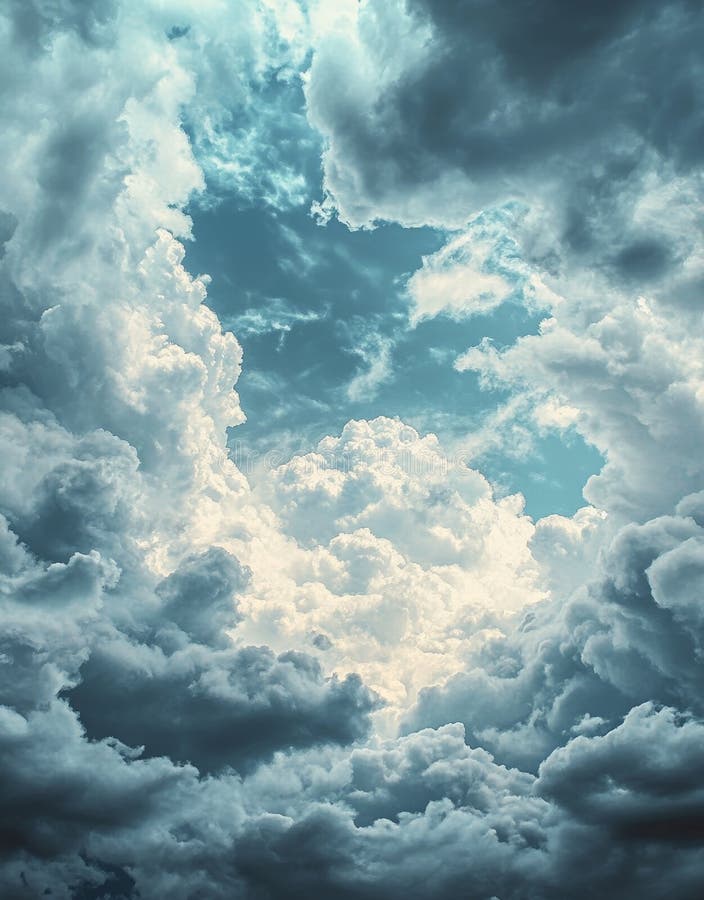 An Abstract Watercolor Design in Blue and Grey that Mimics the ...