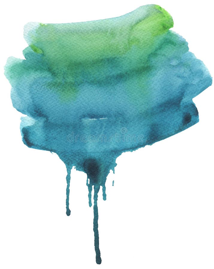 Abstract Watercolor Flow Down Painted Background. Textured Stock Image ...