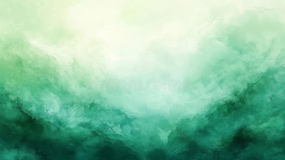 Abstract Watercolor Green Gradient Background Texture Stock ...