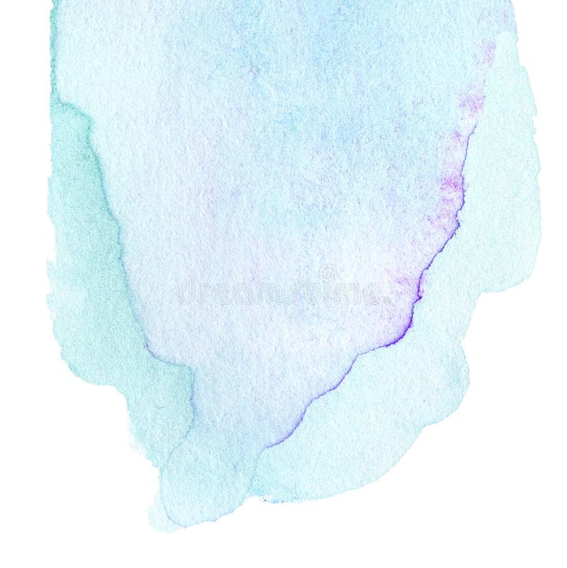 Abstract Watercolor Hand Drawn Template With Rough Edges Stock