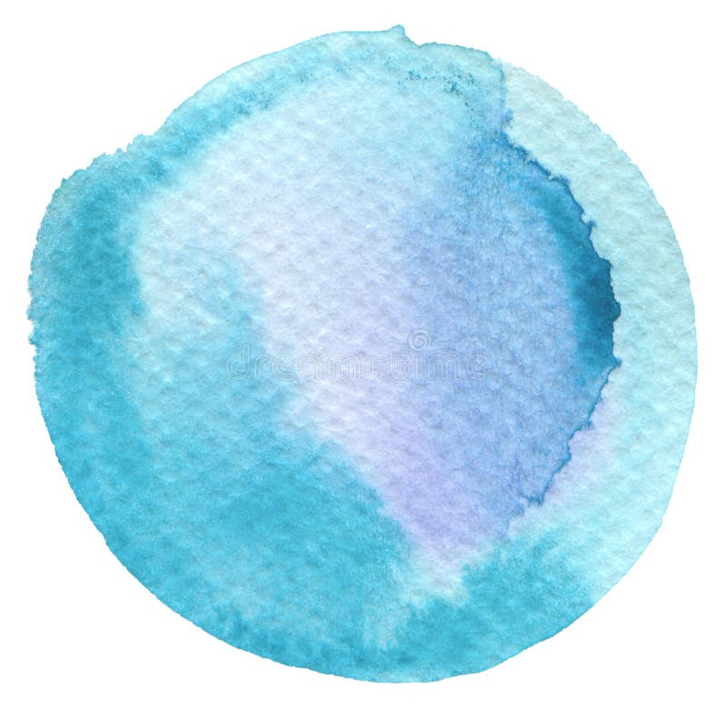 Abstract Circle Watercolor Painted Background Stock Photo - Image of ...