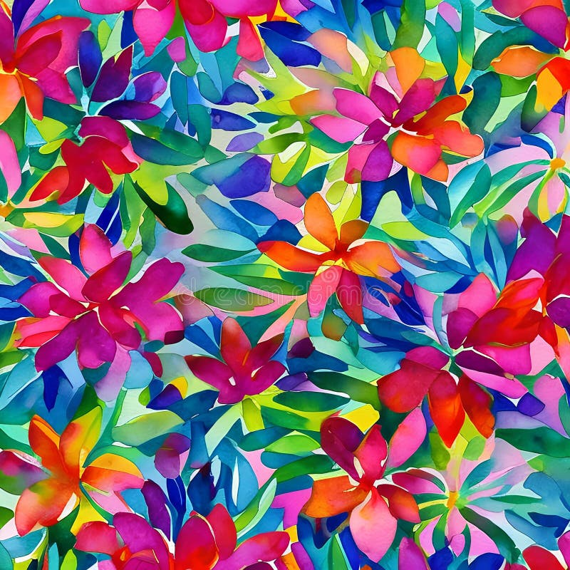 663 Abstract Watercolor Patterns: an Artistic and Expressive Background ...