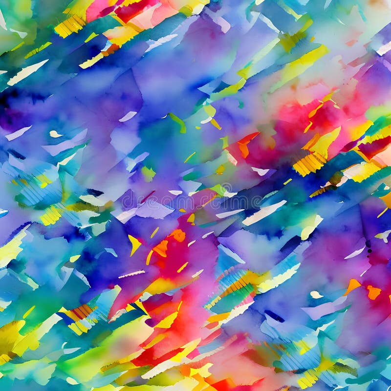 663 Abstract Watercolor Patterns: an Artistic and Expressive Background ...