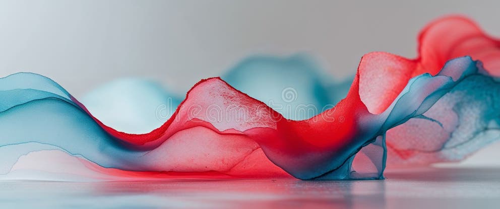 Abstract Watercolor Red and Blue Blend Background Stock Photo - Image ...