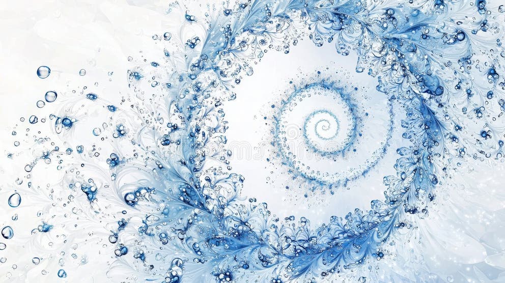 Abstract Watercolor Splash: Dynamic Patterns and Blue Swirl Aesthetics ...