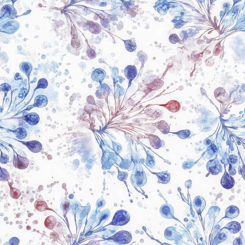 Abstract Watercolor Splash Pattern for Artistic Backgrounds and Textile ...