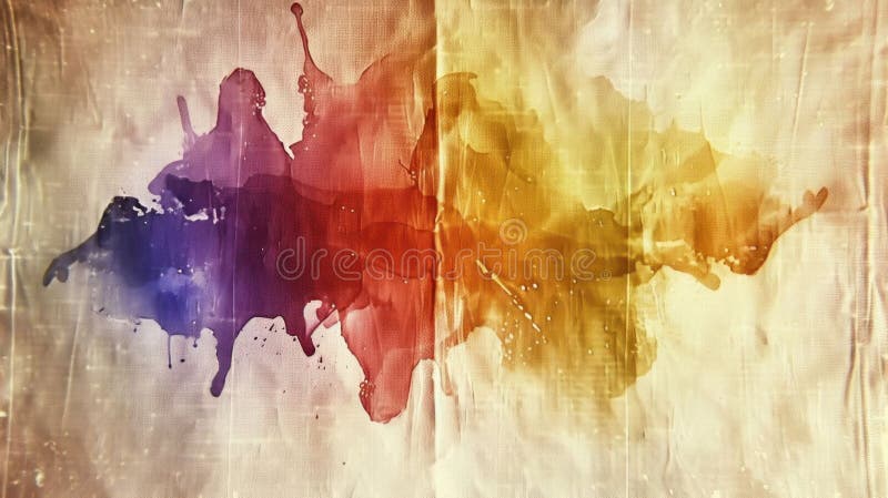 Abstract Watercolor Splash with Vibrant Colors Blending Together Stock ...
