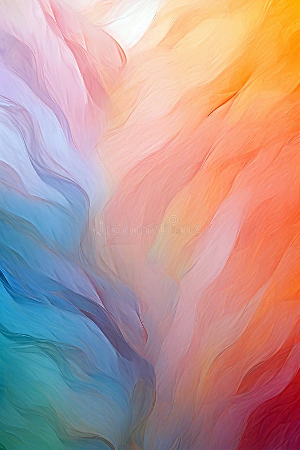 Abstract Watercolor Style Background with Flowing Translucent Colors ...