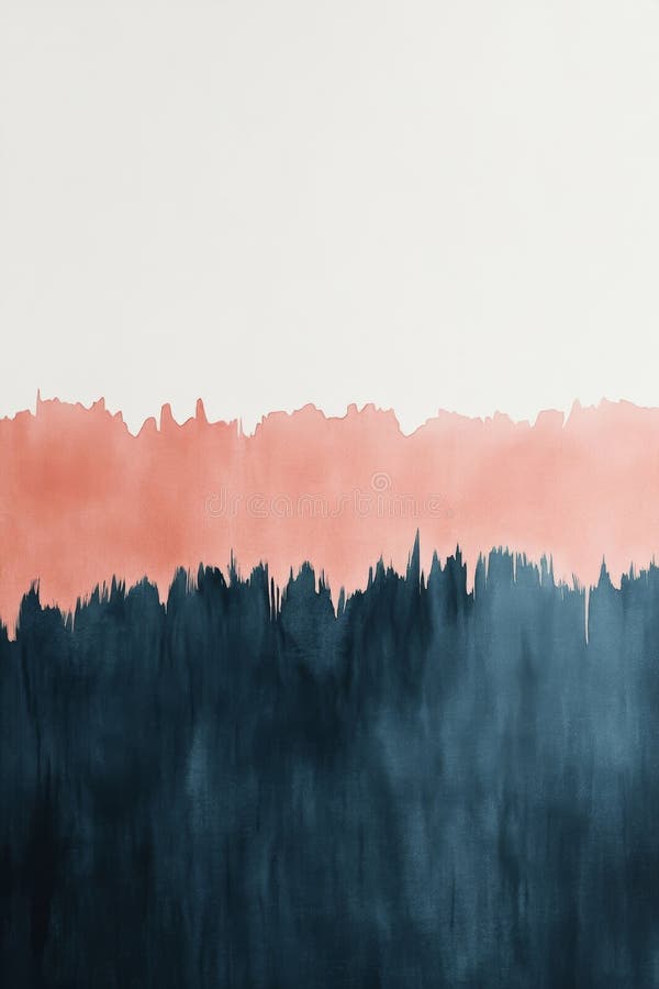 Abstract Watercolor Texture, Blue and Red Gradient Background, Spring ...