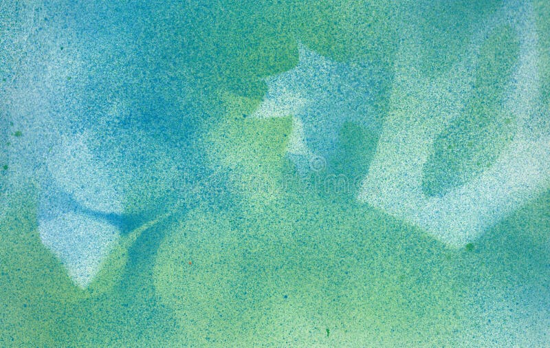 Abstract Watercolor Texture Blurry Spring Green Background Stock Photo ...