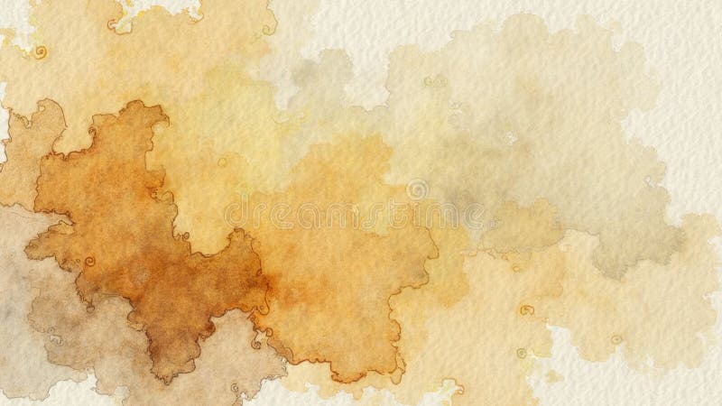 Abstract Watercolor Texture Warm Earth Tones Organic Patterns Stock ...