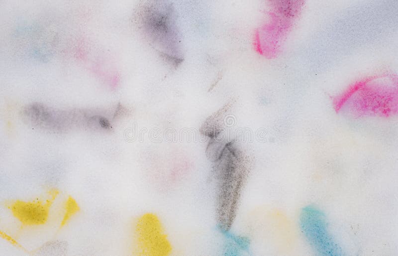 Abstract Watercolors Ink on the Sponge Texture Stock Photo - Image of ...