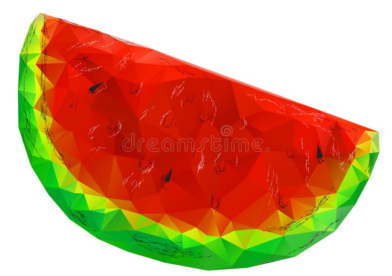 Abstract watermelon stock vector. Illustration of fruit - 71660377