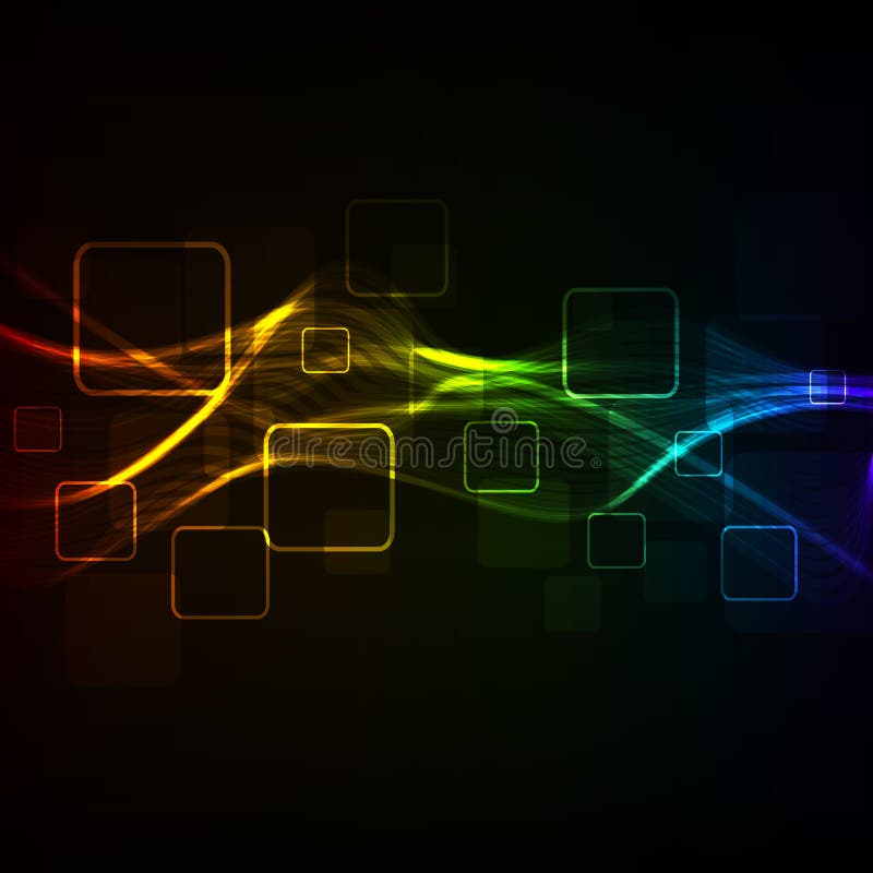 Abstract wave stock illustration. Illustration of graphic - 15022054