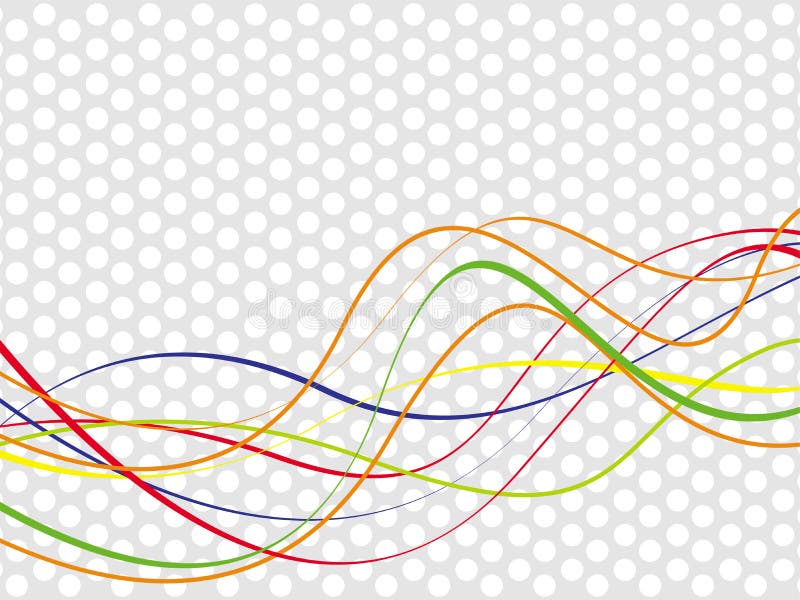 Abstract Wave Background stock vector. Illustration of light - 14301901