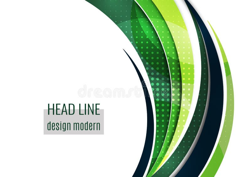 Abstract Wave Background with Copy Space. for Business Technical Design ...