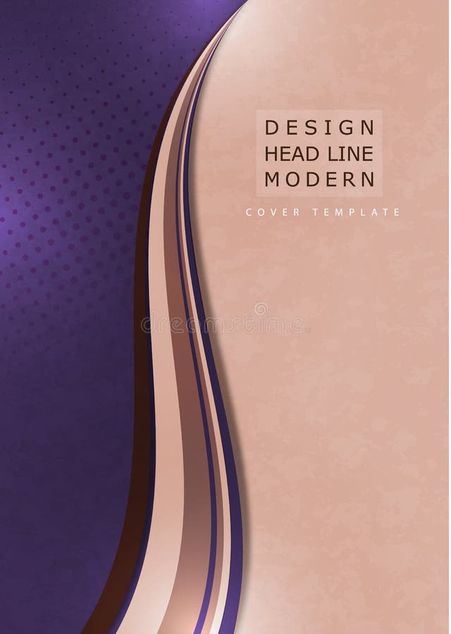 Abstract Wave Background. Cover Design Template. Creative Design Stock ...