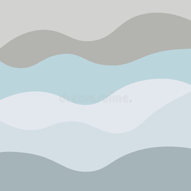 Abstract Wave Background Layout Colorful Vector Illustration Stock ...