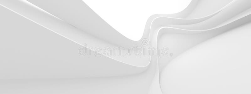 Abstract Wave Background. Minimal White Geometric Wallpaper Stock ...