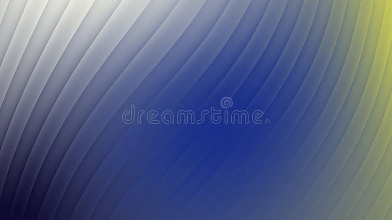 Abstract Modern Blue and Yellow Wave Background with Smooth Gradient ...