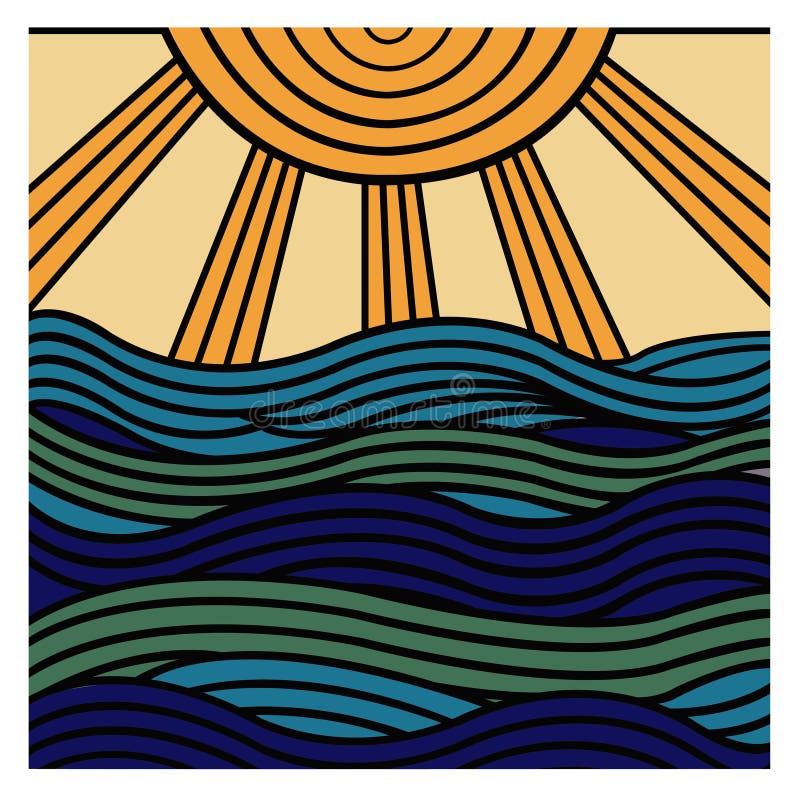 Abstract wave background stock vector. Illustration of design - 78319125