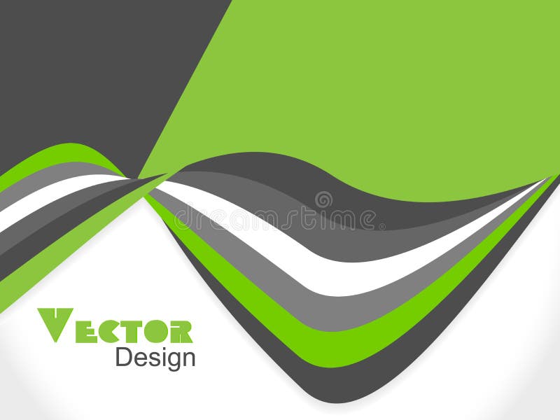 Abstract Wave Background, Vector Illustration Stock Vector ...