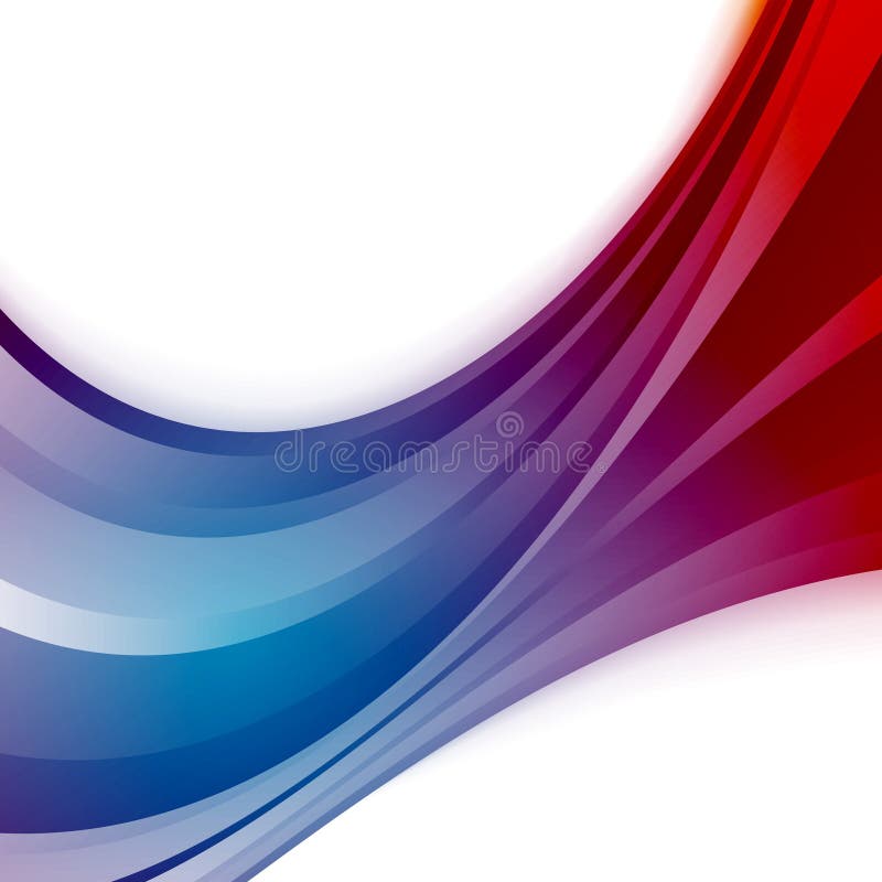 Abstract Wave Blue Swoosh Background Stock Vector - Illustration of ...