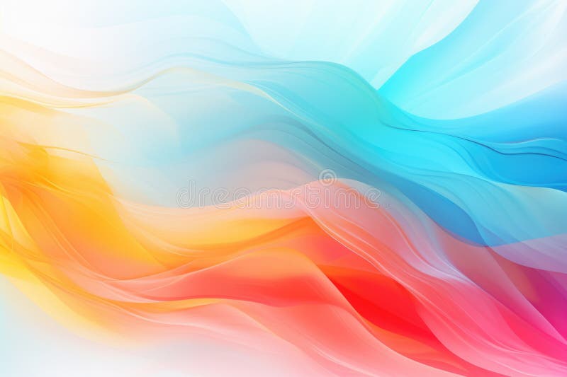Abstract wave of colors stock illustration. Illustration of swirls ...