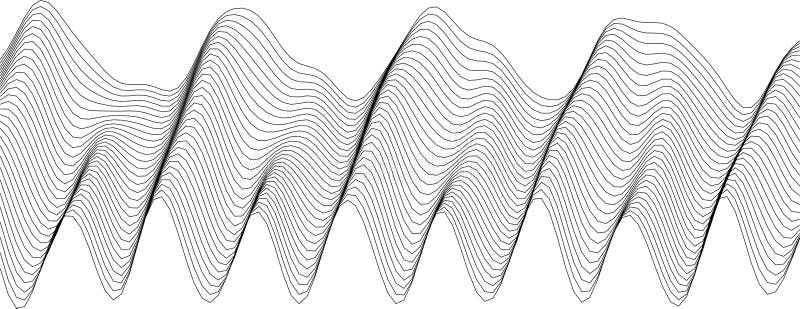 Abstract Wave Design with Curved Lines for Modern Backgrounds and ...