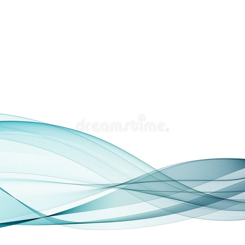 Abstract Wave Design Element. Blue Wave.layout for Advertising. Eps 10 ...