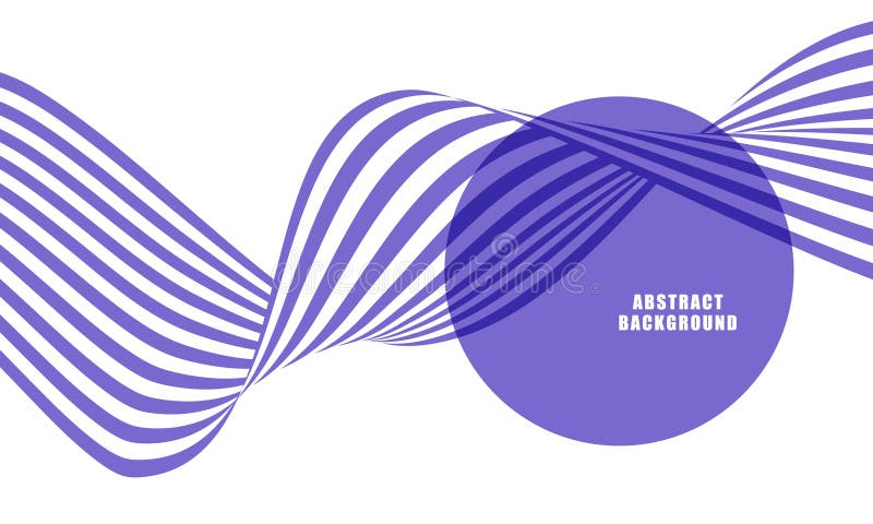 Abstract Wave Design. Optical Illusion. Abstract Geometric Background ...