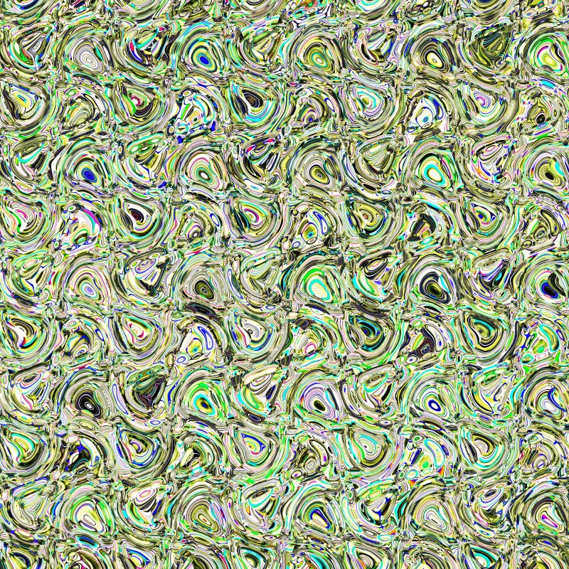 Abstract and Contemporary Digital Art Wave Design Stock Illustration ...