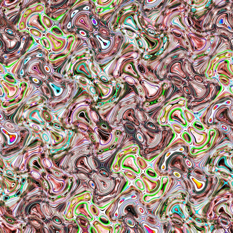 Abstract and Contemporary Digital Art Wave Design Stock Illustration ...