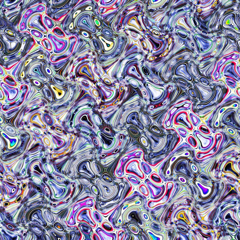 Abstract and Contemporary Digital Art Wave Design Stock Illustration ...