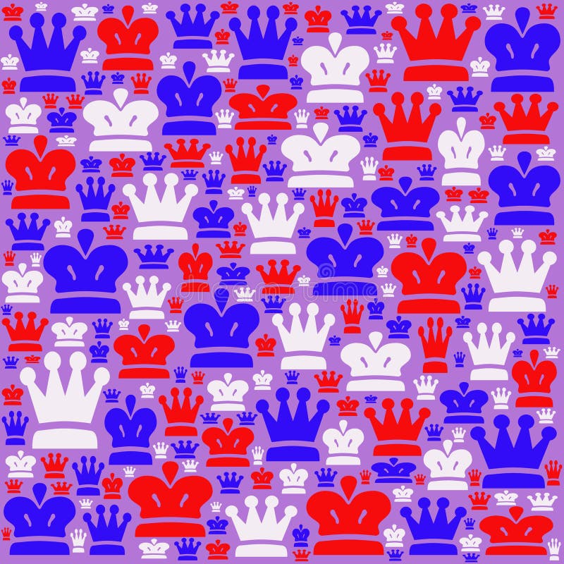 Abstract and Contemporary Digital Art Crown Design Stock Illustration ...