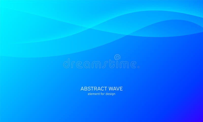 Abstract Wave Element for Design. Blue. Digital Frequency Track ...