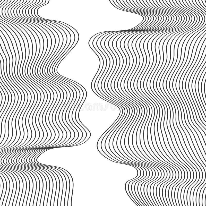 Curved Lines Design Wall Canvas Prints Painting Stretched Canvas etna ...