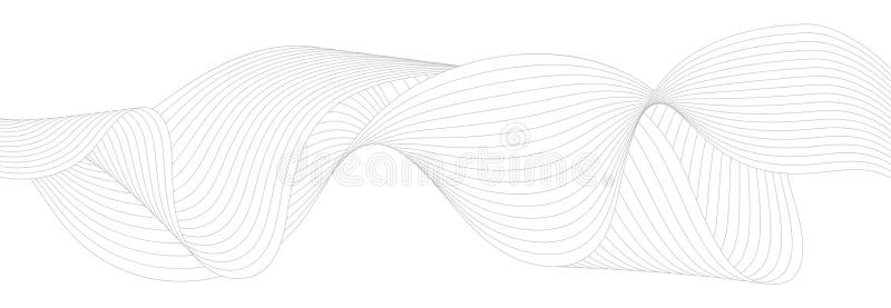 An Abstract Wave. an Element of the Sound Track Design, Frequency ...