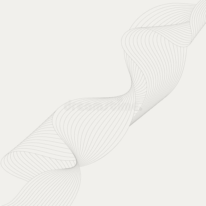 An Abstract Wave. an Element of the Sound Track Design, Frequency ...