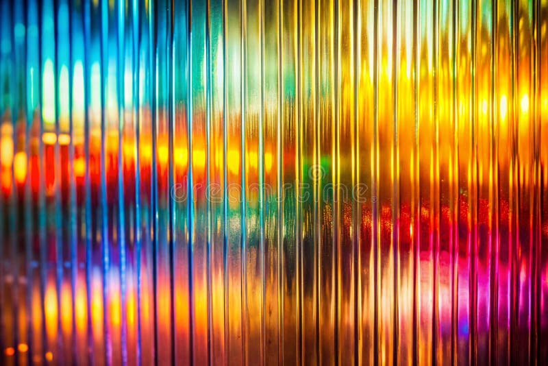 Abstract Wave Glass Vertical Line Pattern Background Stock Illustration ...
