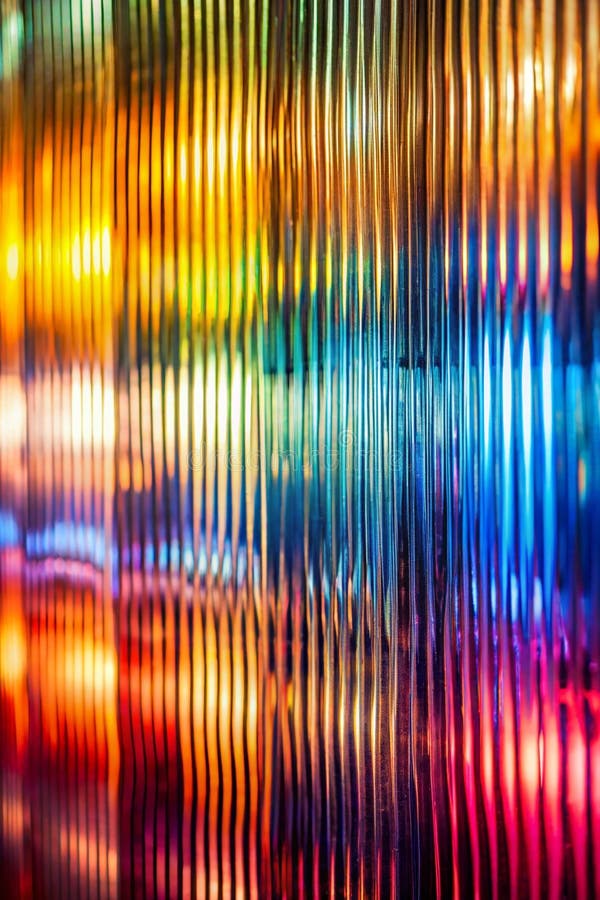 Abstract Wave Glass Vertical Line Pattern Background Stock Illustration ...