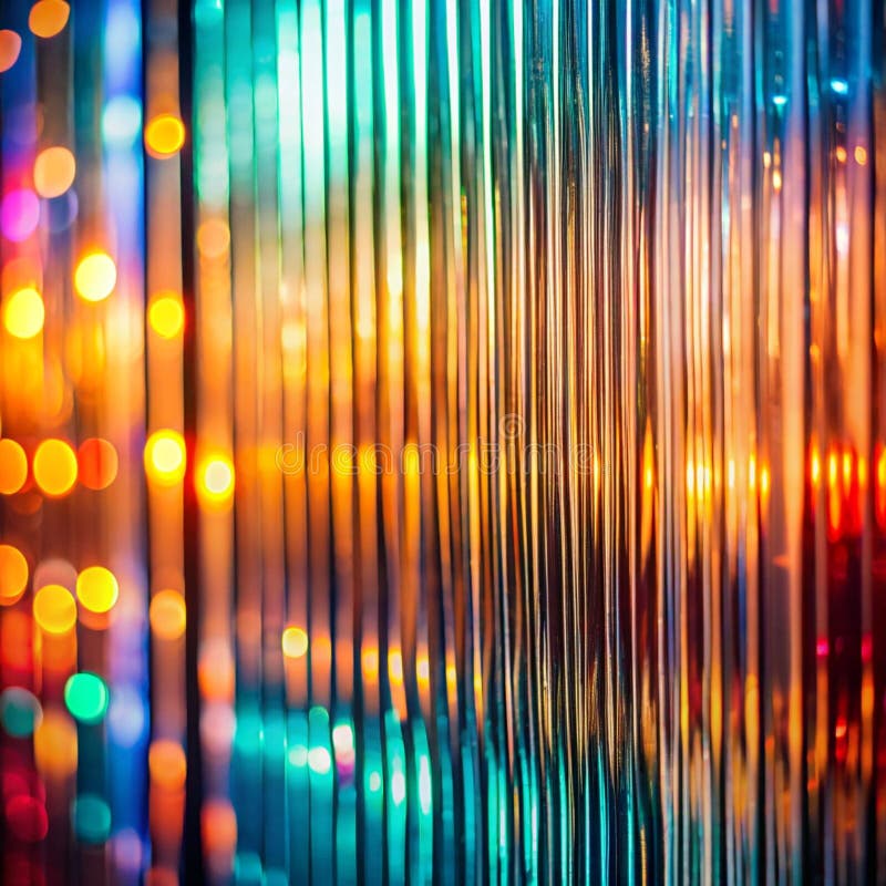 Abstract Wave Glass Vertical Line Pattern Background Stock Illustration ...