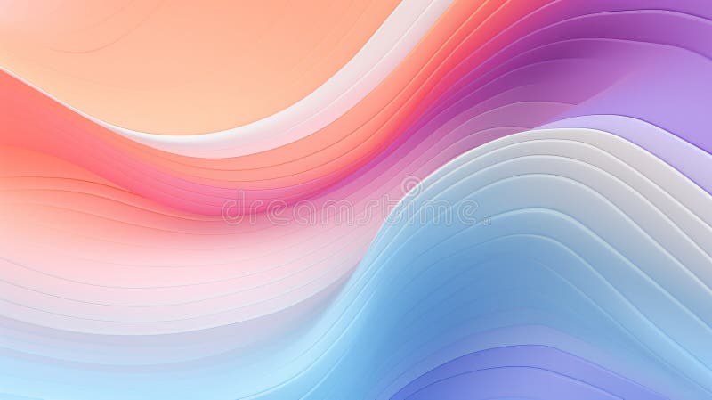 Abstract Wave Line Effect for Background and Wallpaper AI Generated ...