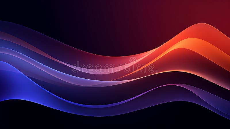 Abstract Wave Line Effect for Background and Wallpaper AI Generated ...
