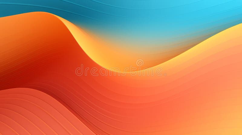 Abstract Wave Line Effect for Background and Wallpaper AI Generated ...